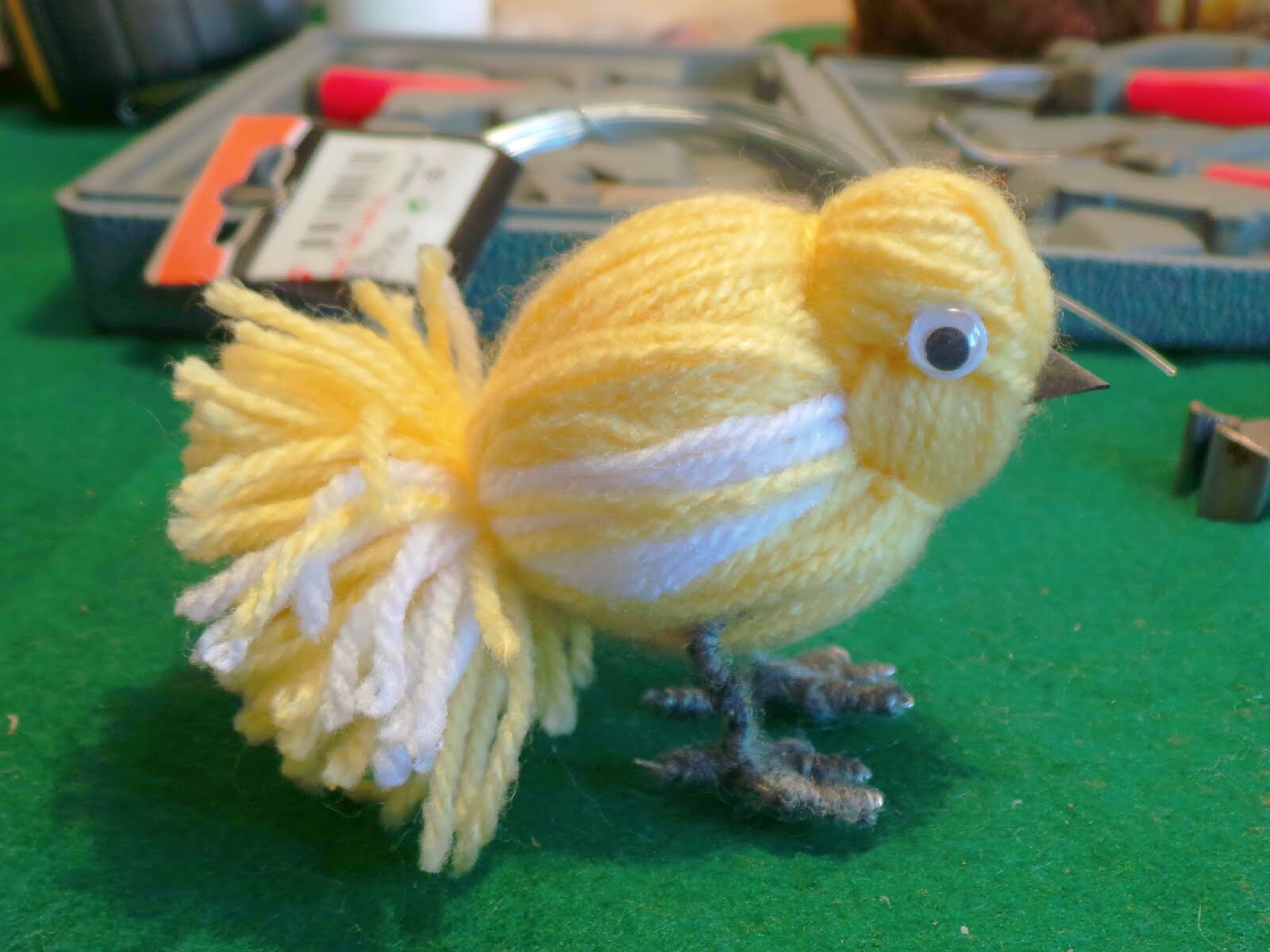 DIY Easter Yarn Hen Bird & Chicks Step by Step Tutorial - Crafting ...