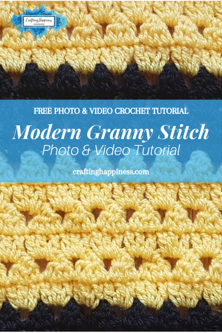 Crochet Modern Granny Stitch - Crafting Happiness