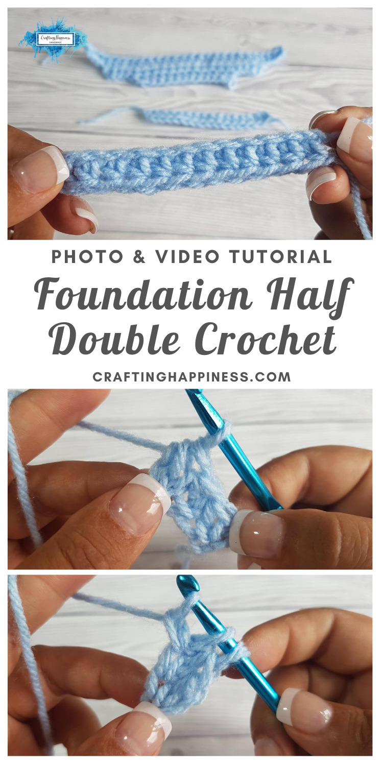 How To Crochet The Foundation Half Double Crochet (fhdc) - Crafting ...