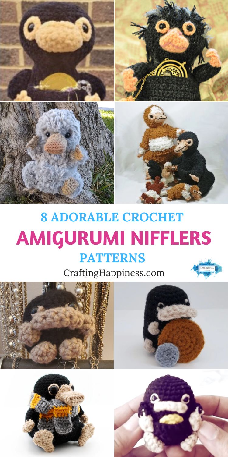 8 Adorable Crochet Amigurumi Niffler Patterns - Crafting Happiness