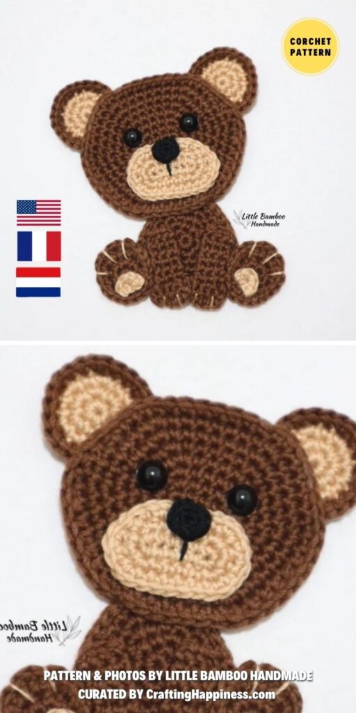 8 Adorable Crochet Animal Applique Pattern Ideas - Crafting Happiness