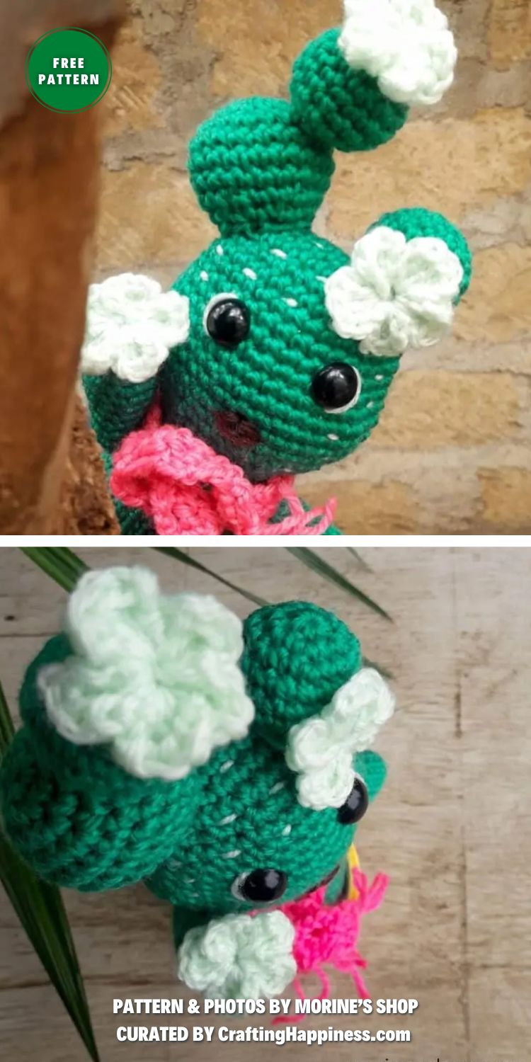 6 Amazing Crochet Cactus Patterns To Make - Crafting Happiness