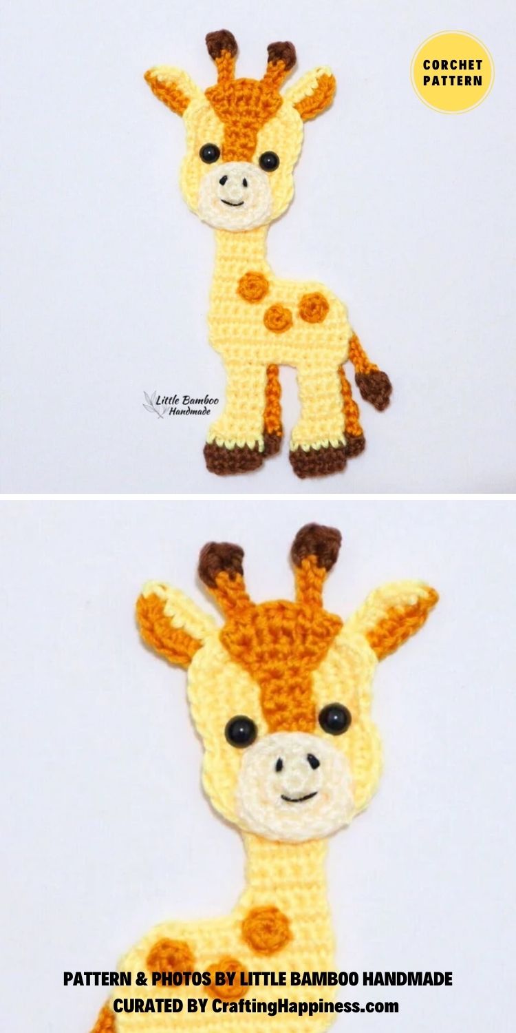 8 Adorable Crochet Animal Applique Pattern Ideas - Crafting Happiness