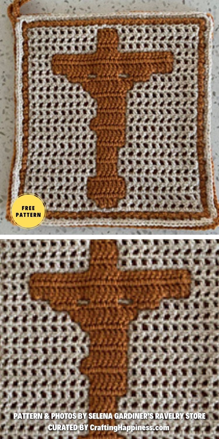 7 Free Easy Crochet Easter Cross Patterns - Crafting Happiness